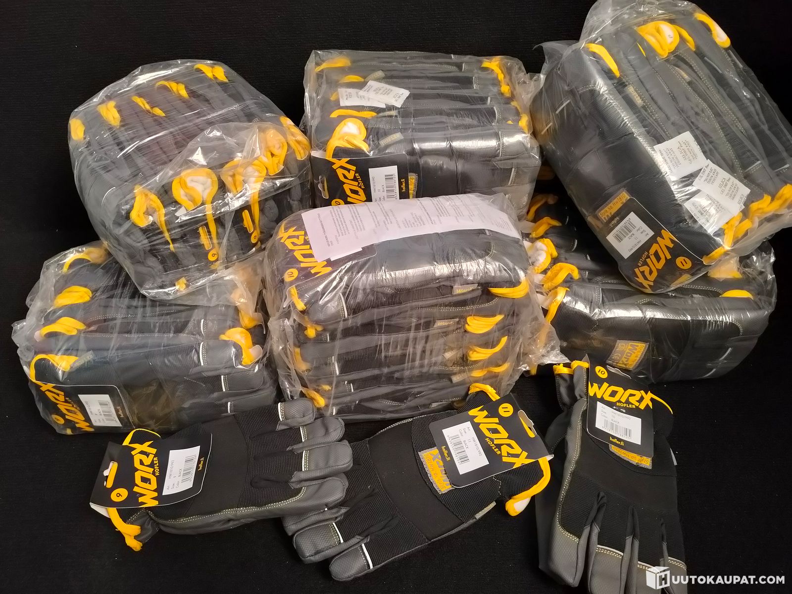 Worx lined winter work gloves – second quality – 90 pairs, Lohja ...