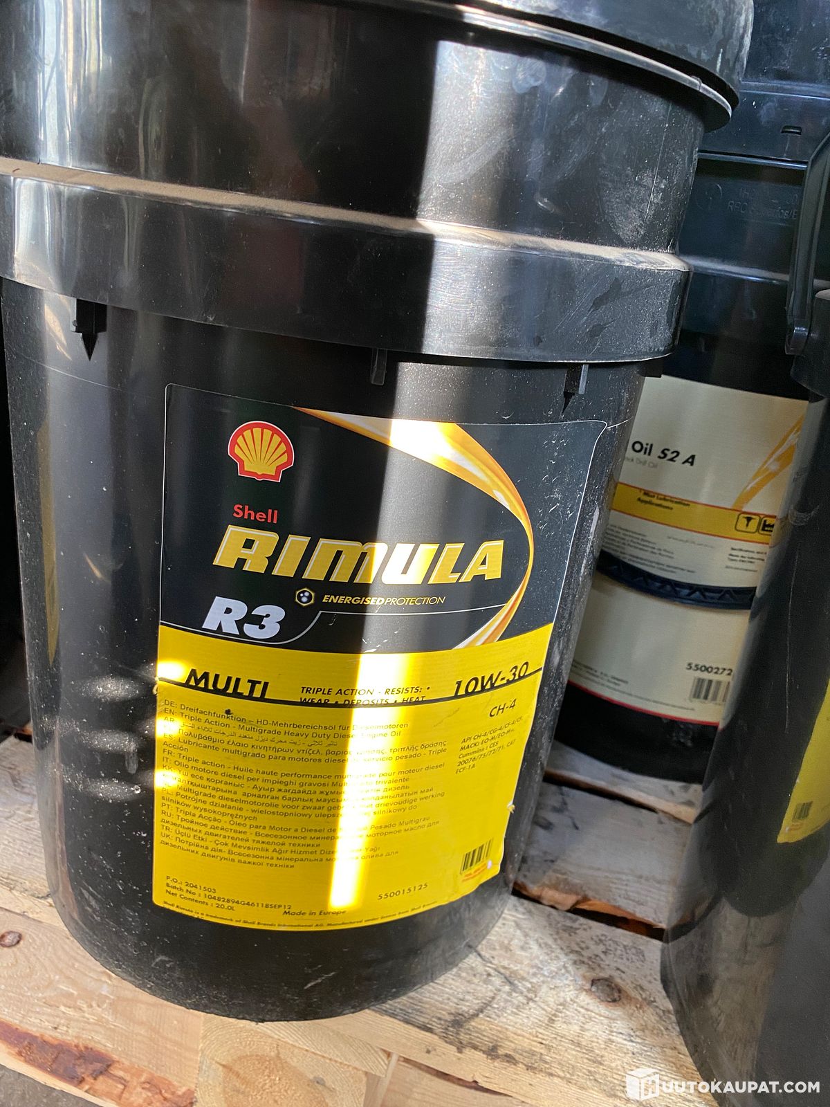 Shell Rimula R3 10W-30 20L-kanisteri, 2kpl, Lahti | Huutokaupat.com