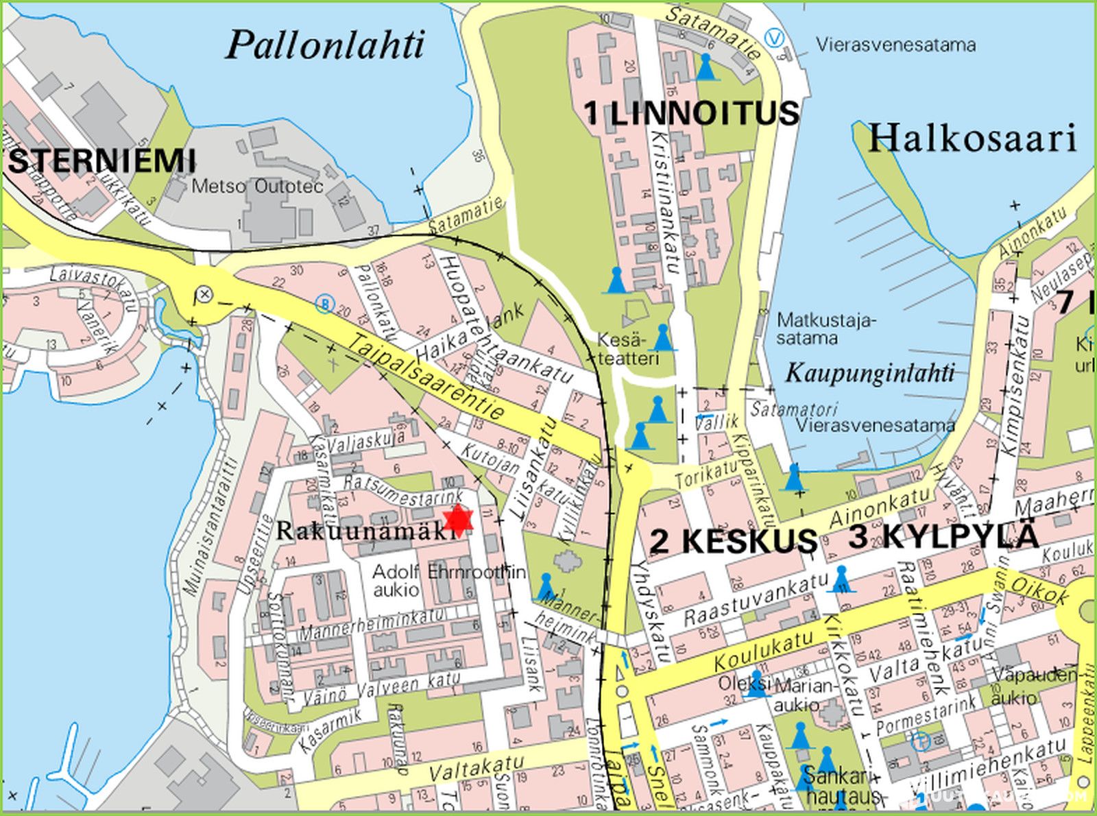 Asuintontti, Rakuunamäki 1 028 m2, Lappeenranta | Huutokaupat.com