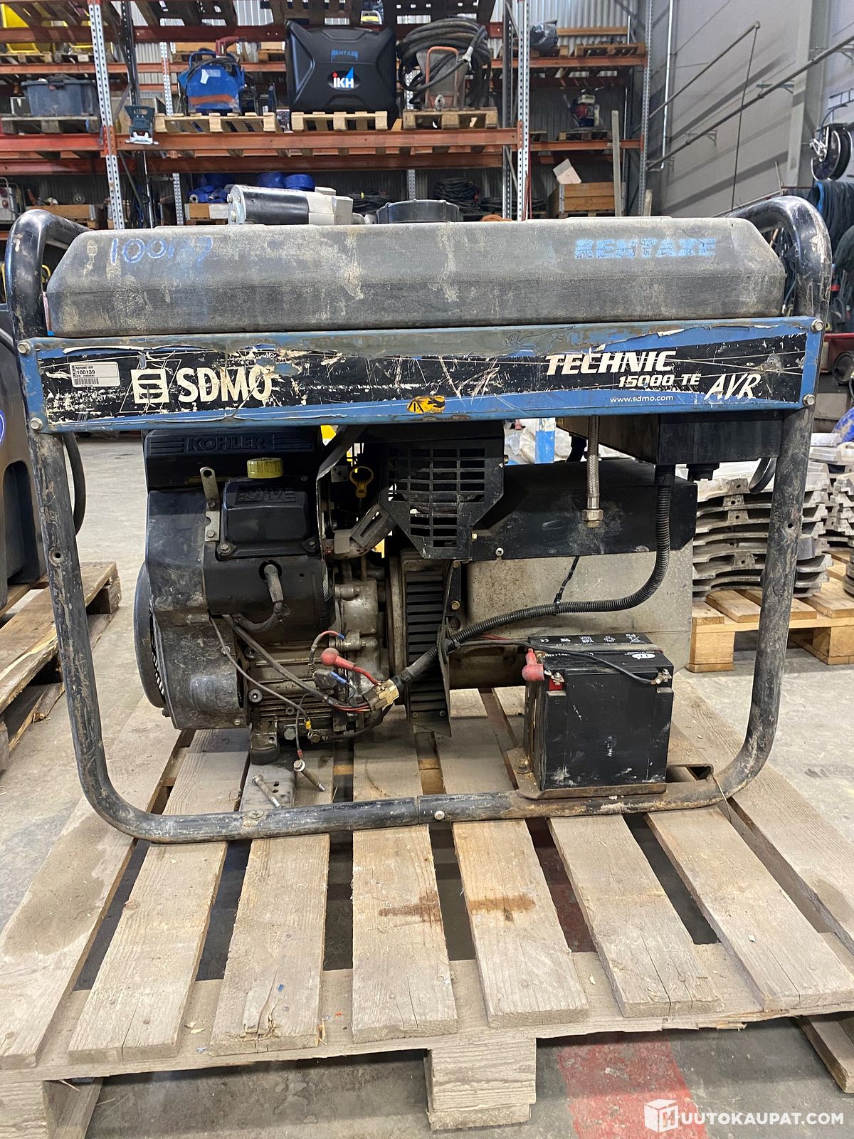 Korjattavaksi/varaosiksi Aggregaatti SDMO Technic 15000 TE AVR, Lempäälä | Huutokaupat.com