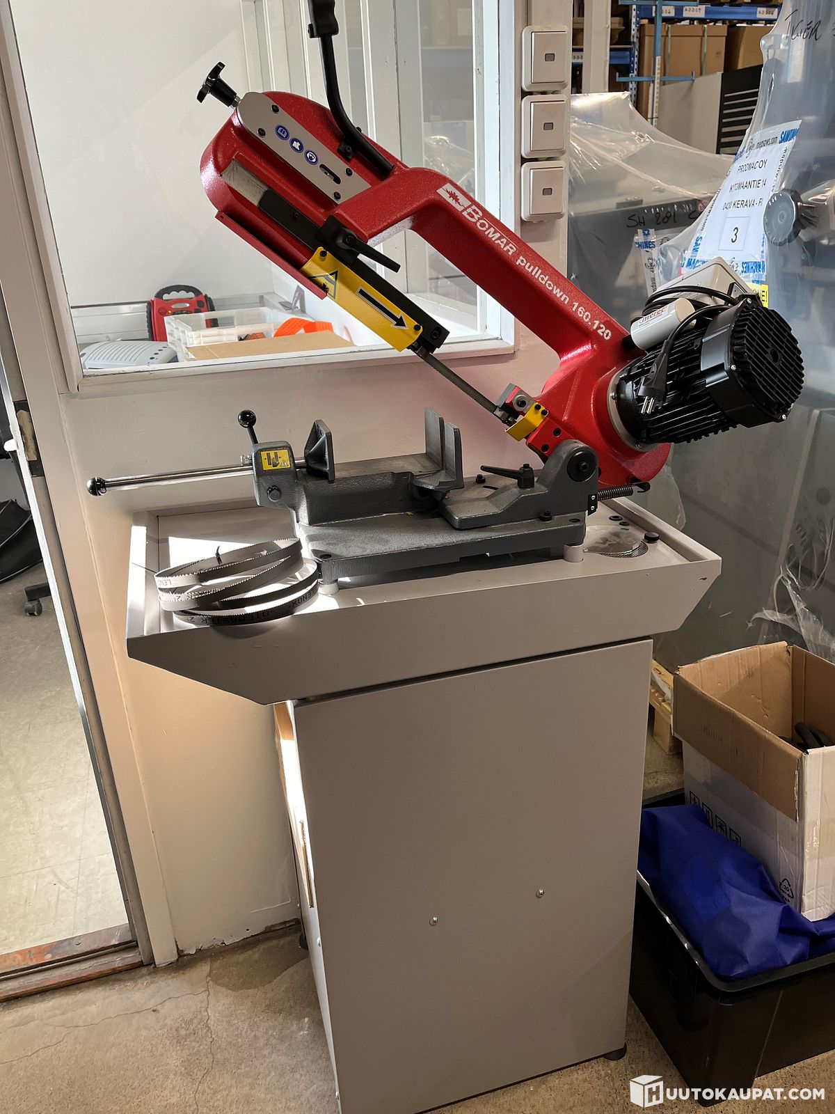 Metallivannesaha Bomar Pulldown 160.120 G, Kerava | Huutokaupat.com