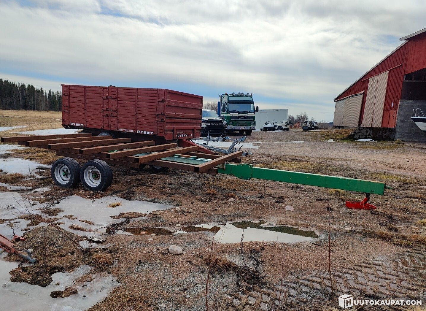 Omavalmiste kärryn runko, Kankaanpää | Huutokaupat.com