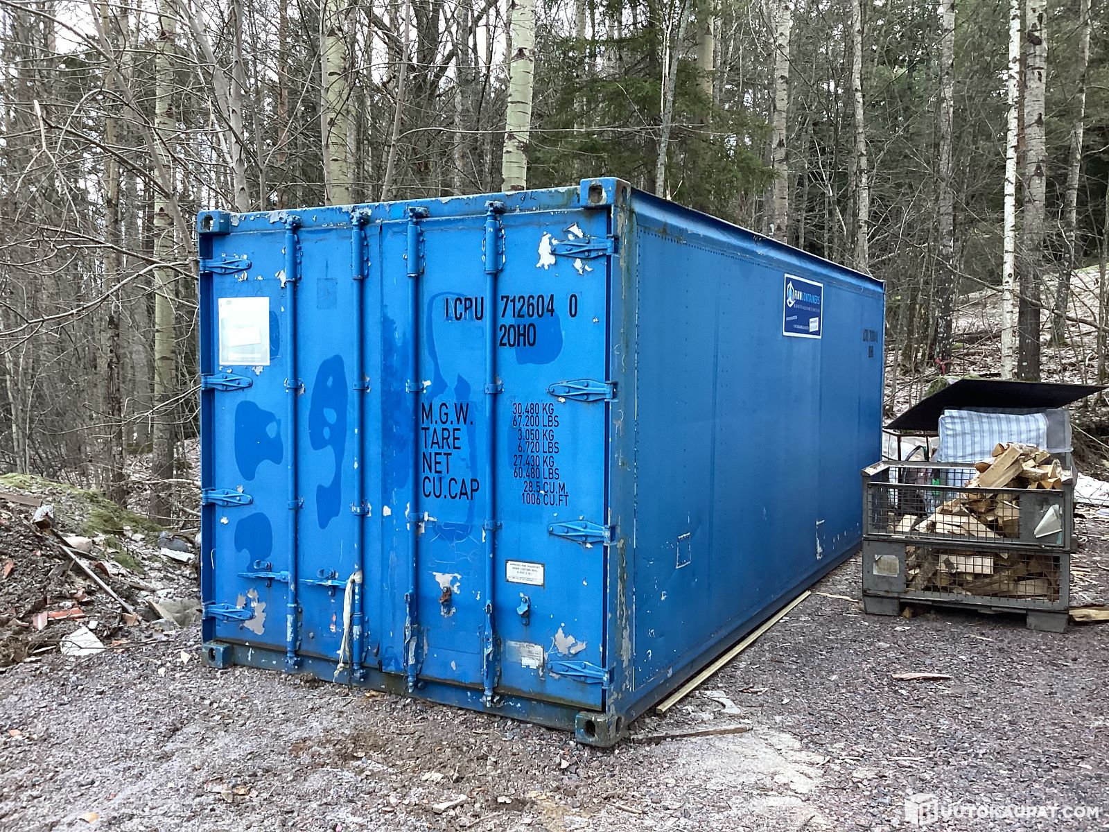 Klapikuivuri / Pakastemerikontti / Varastokontti / Eristetty kontti ...