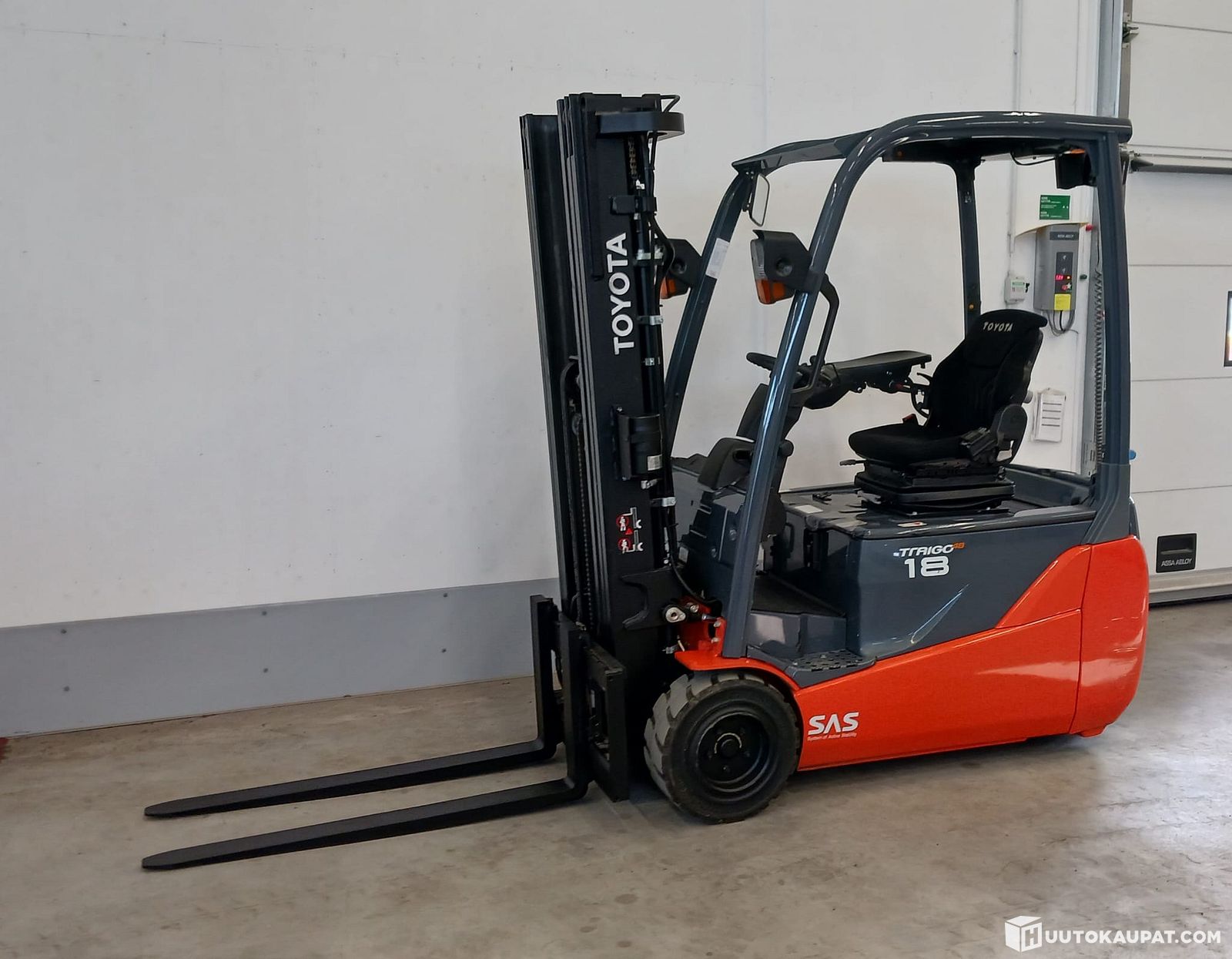 Sähkötrukki Toyota 8FBET18, Masku | Huutokaupat.com