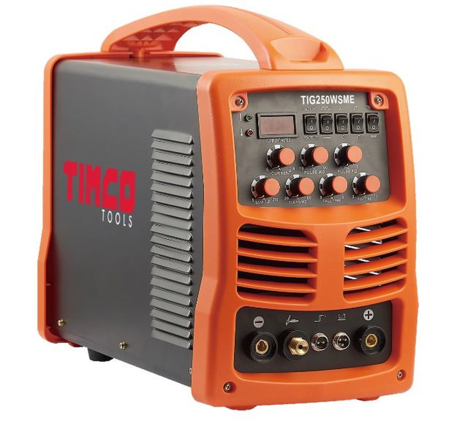 TIG250WSME AC/DC-Pulssi-invertteri-Teräs-Kromi-Titaani-Rosteri ym-LCD ...