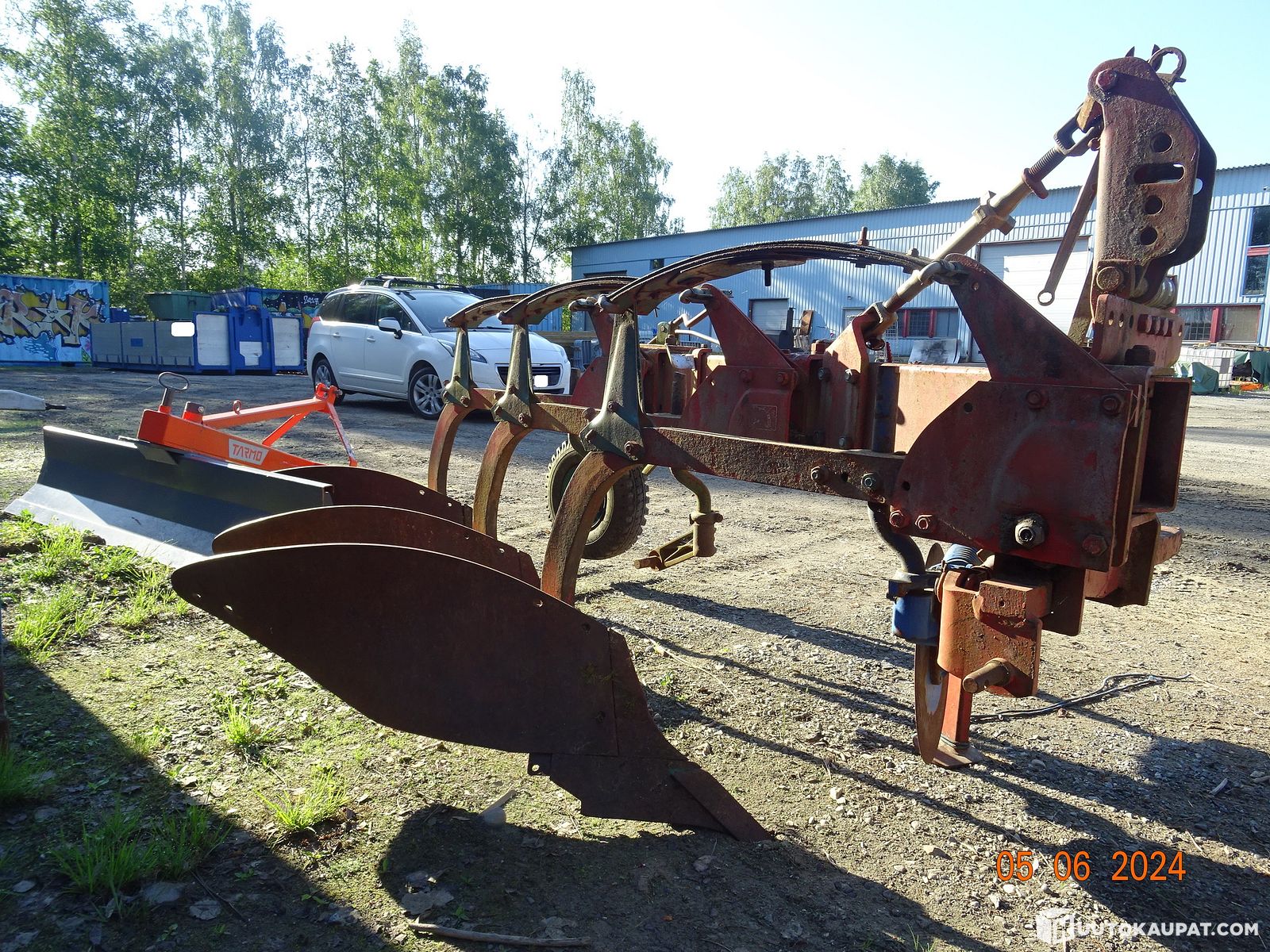 Ulosmitattu Kverneland aura / Utmätt Kverneland plog (1.), Joensuu | Huutokaupat.com