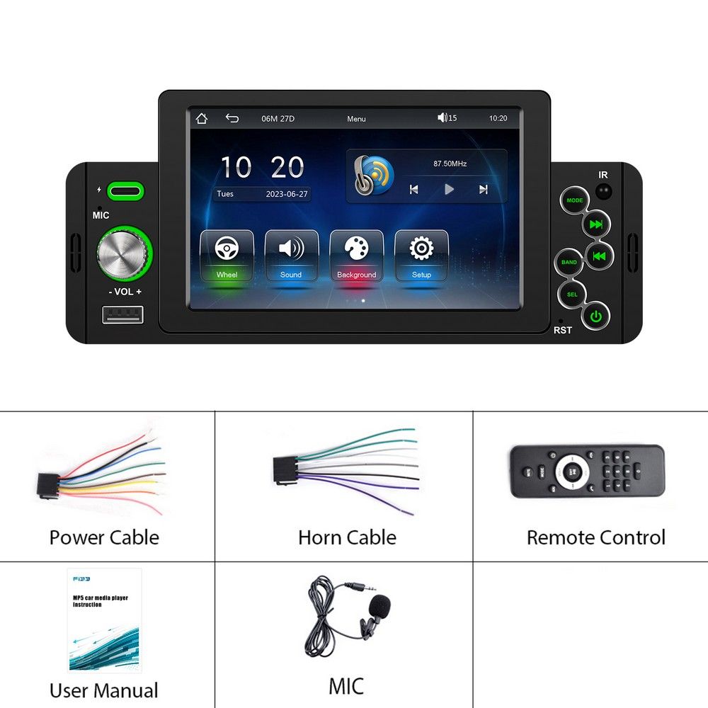 🎵 5" MP5 Multimedia Player (DC 12V, WINCE system), Hämeenlinna ...