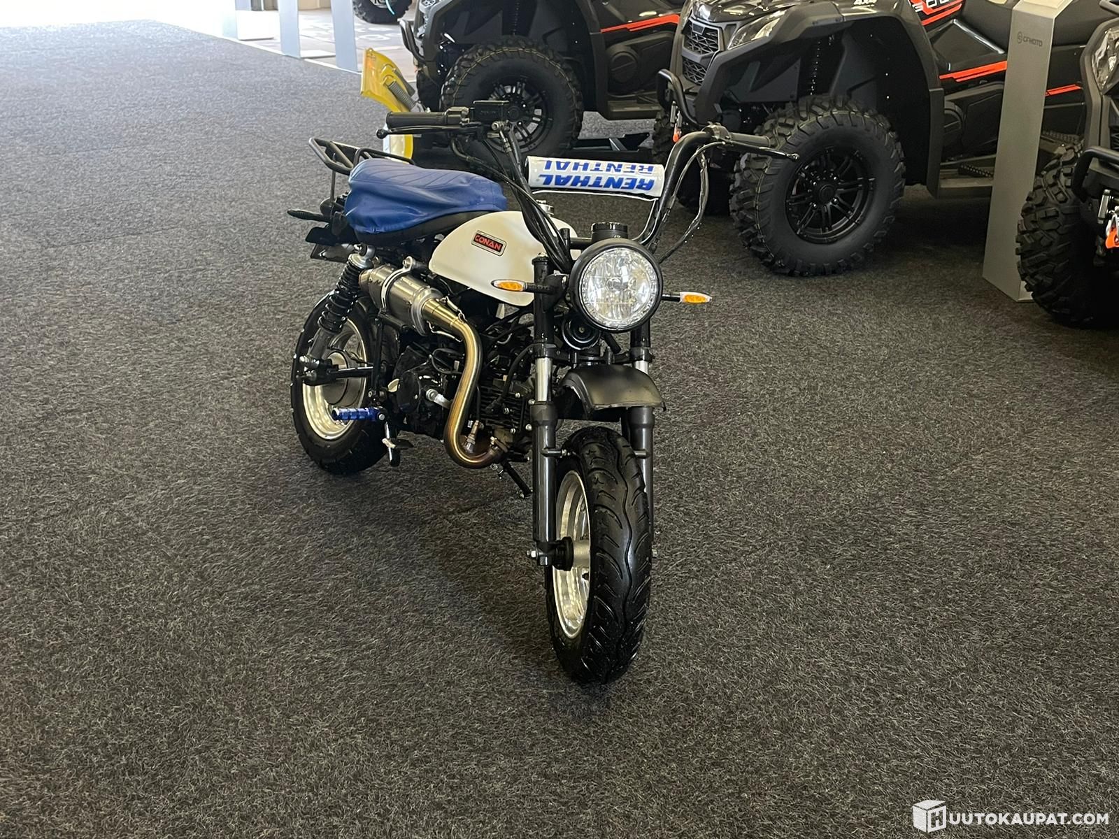 Conan Skymini 50 , 2023vm , 1400km ** MPR-tehoputki / Renthal tanko / Erittäin siisti ...