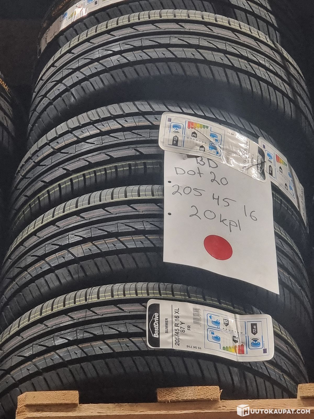 205/45R16 Bestdrive Summer kesärenkaat, Espoo | Huutokaupat.com