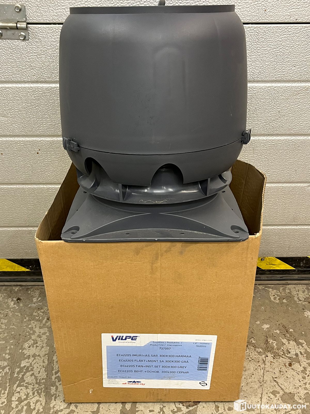 Vilpe Eco220s huippuimuri asennussarjalla, Hämeenlinna | Huutokaupat.com