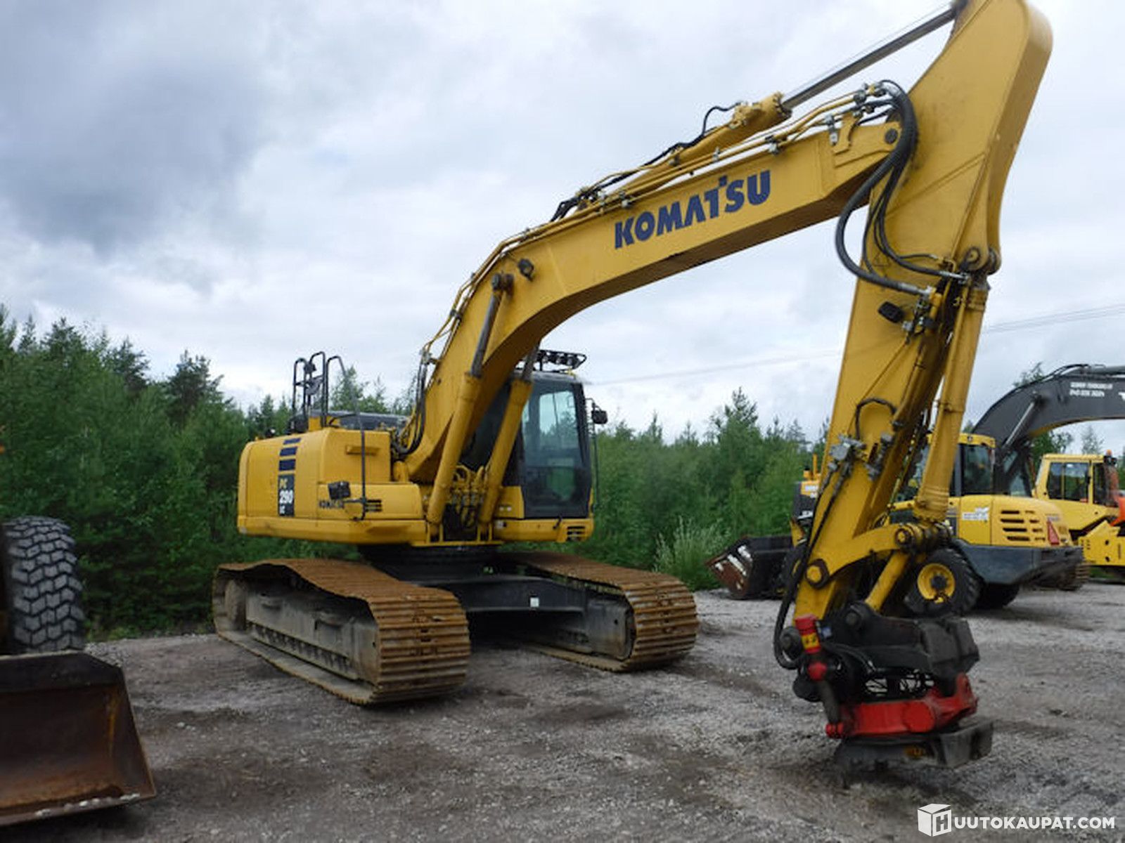 Komatsu PC290LC-10, Indexator RT80 + Propo, Uudet Akut, Oulu ...