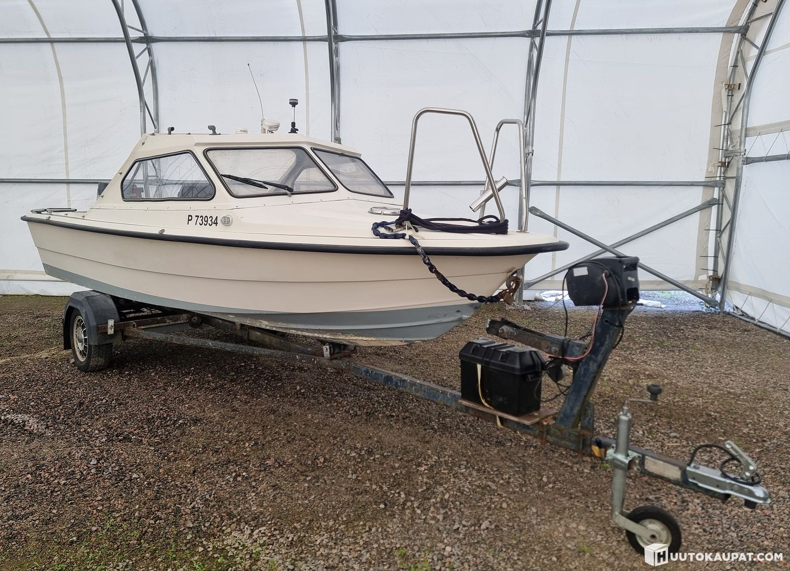 Scantic 500 HT vm. 1980 + Yamaha 60Feto 2t vm. 1991 + traileri, Porvoo ...