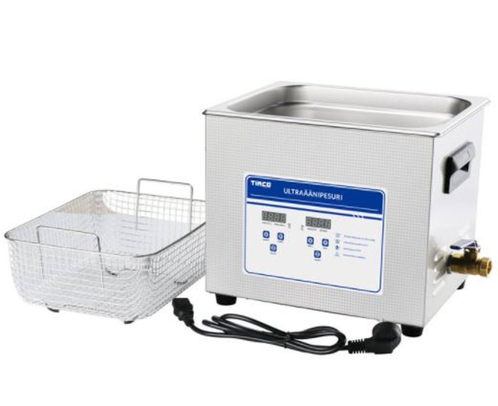 UUSI iso ultraäänipesuri 3,2l, digitaalisesti säädettävissä. Putsaa ...