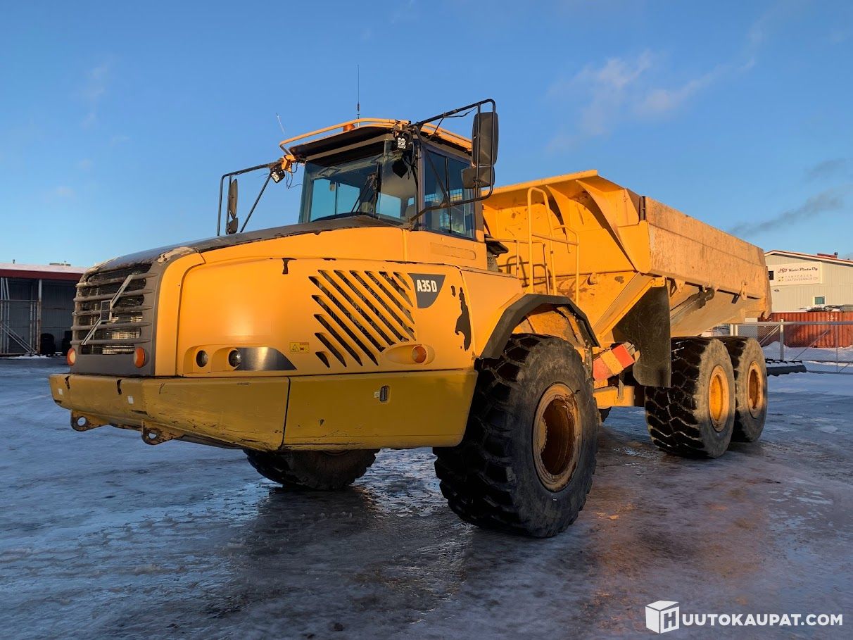 Volvo A35D korotetut laidat, lämpölava, Kangasala | Huutokaupat.com