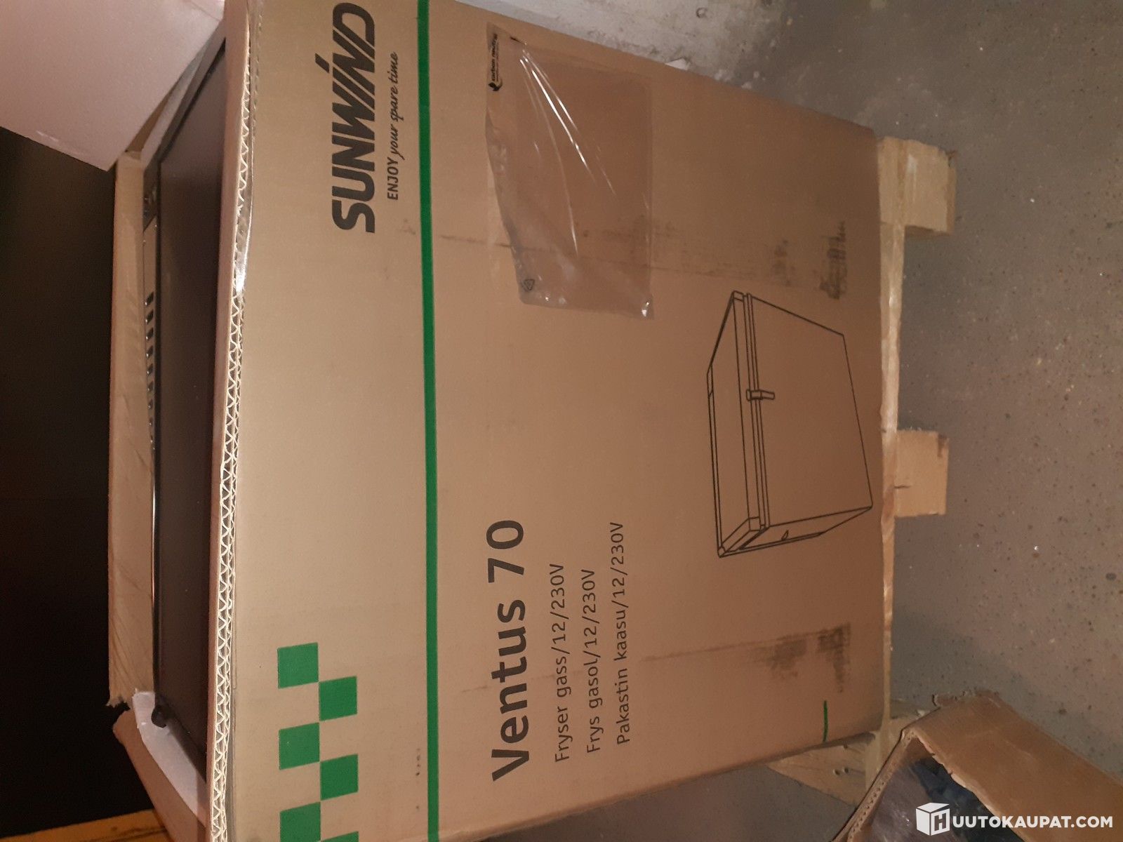 Sunwind Ventus 70 kombi kaasupakastin, Helsinki | Huutokaupat.com