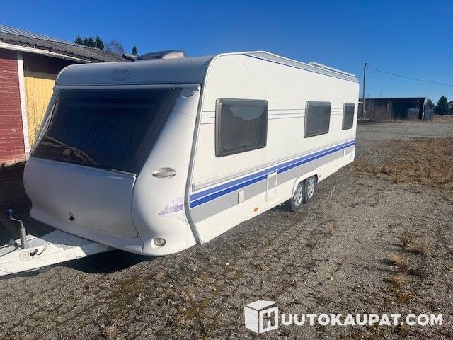 Hobby 640 SMF vm. 2008 hyväkuntoinen asuntovaunu hyvillä varusteilla ...
