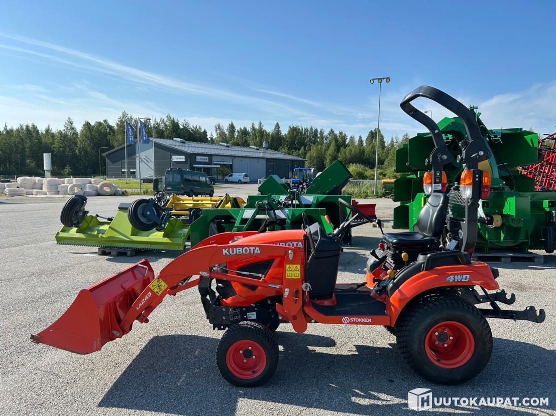 Kubota BX231 estate tractor + front loader + bucket, Iisalmi ...