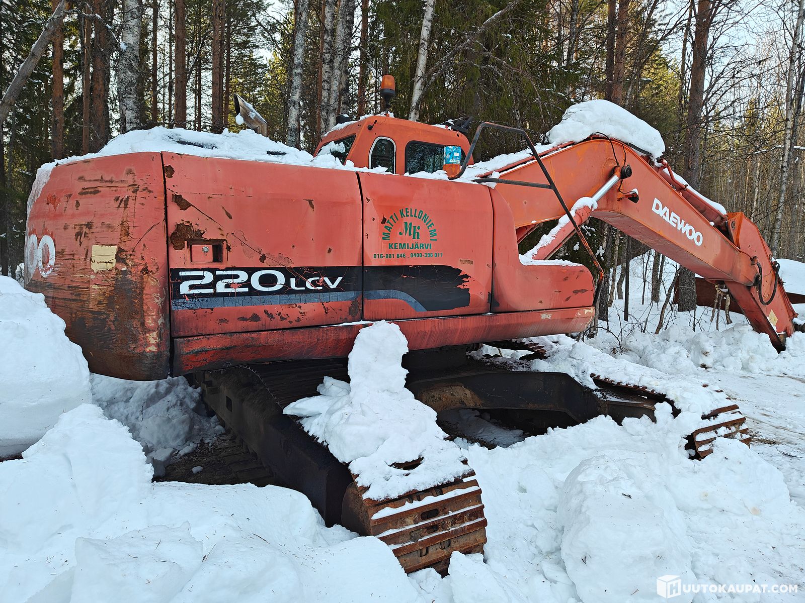 Daewoo S 220 LC-V, 2000 kaivinkone, Kemijärvi | Huutokaupat.com