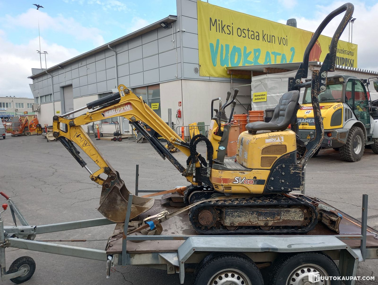 Yanmar SV08-1A(S), 2015, Jyväskylä | Huutokaupat.com