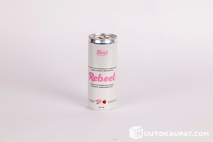 Poistoerä. Rebeet juoma punajuuri/mansikka/ruusu 250ml, 132 tölkkiä ...