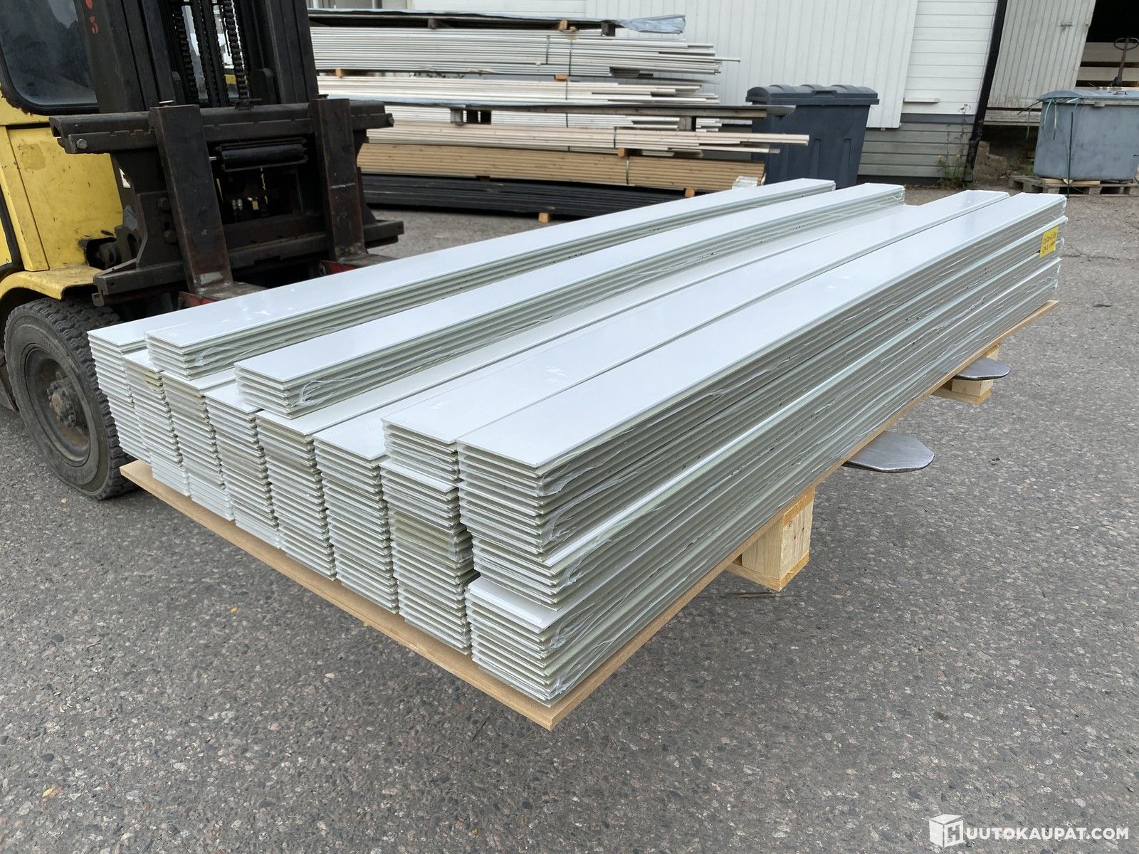 MDF sisustuspaneeli, Valkoinen 10x120mm STP-0, Alavieska | Huutokaupat.com