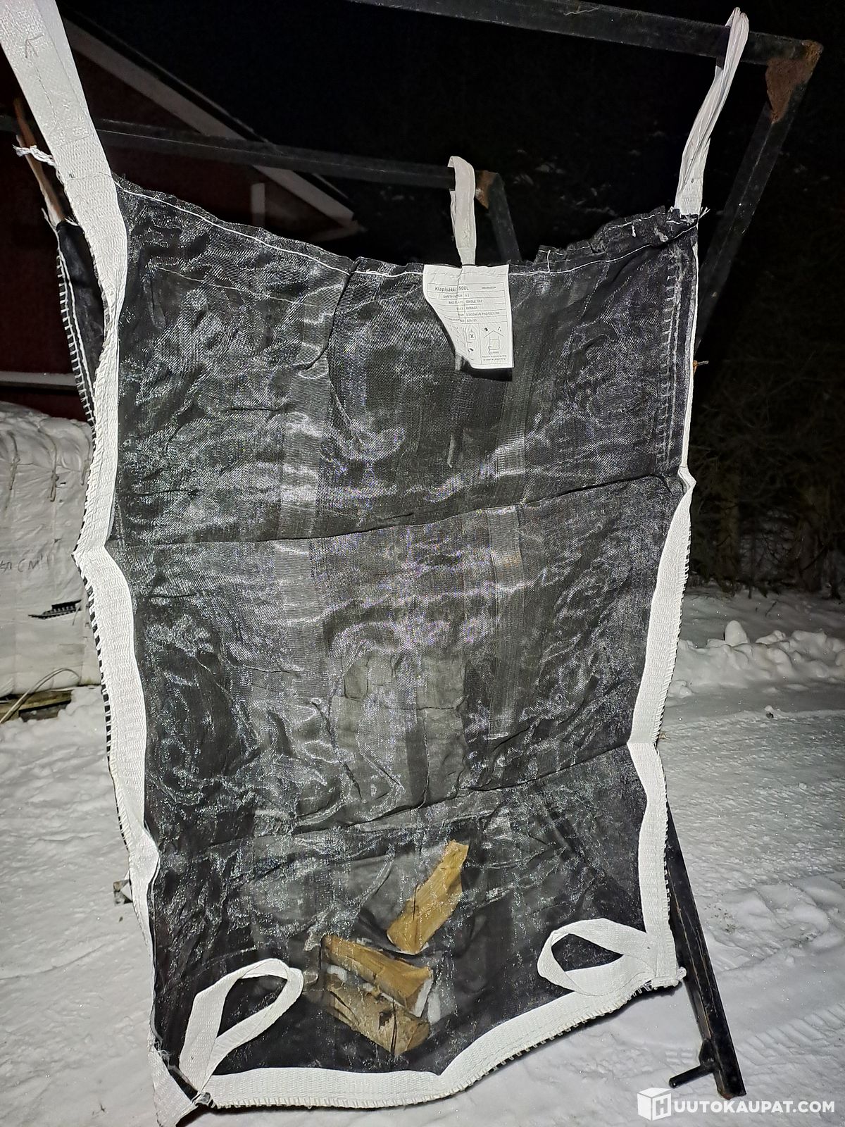 100 kpl uusia klapisäkkejä 1.5 m3, Siilinjärvi | Huutokaupat.com