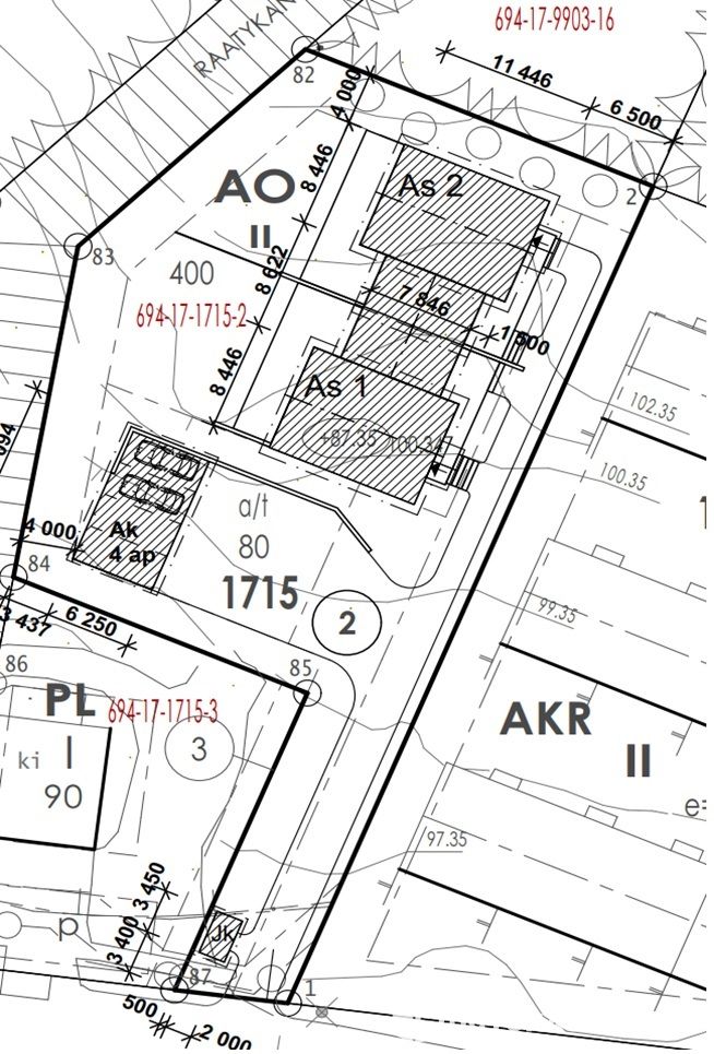 Koppelintie 38 a, Riihimäki — semi-detached house plot, Riihimäki ...