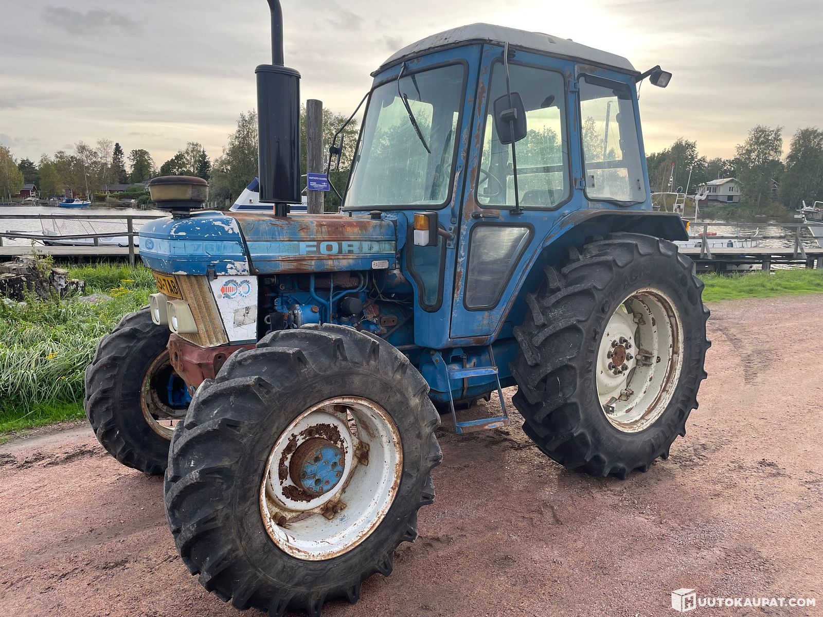 Ford 7610, 1984 neliveto traktori, Hamina | Huutokaupat.com