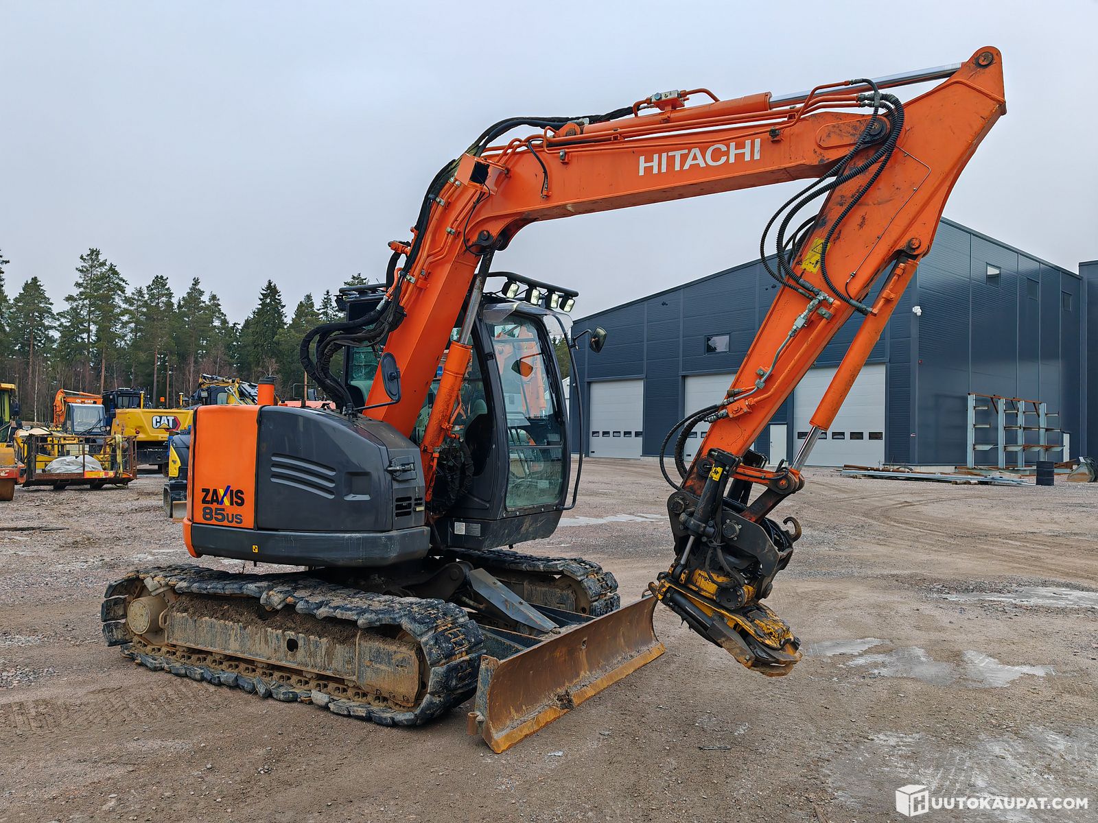 Rahoitusyhtiön lukuun, Hitachi ZX 85US-5A, vm 2015, Paimio | Huutokaupat.com