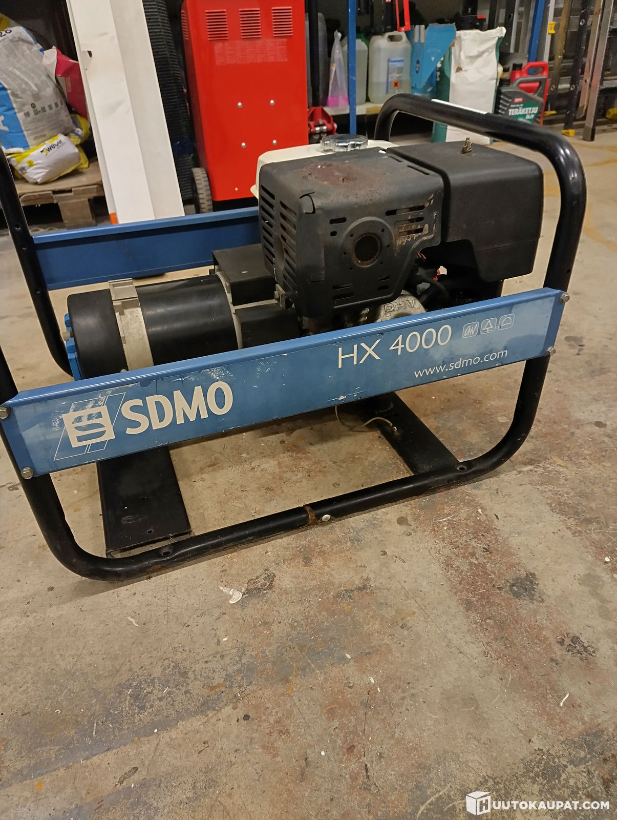 Aggregaatti SDMO HX 4000 bensiini, Lohja | Huutokaupat.com