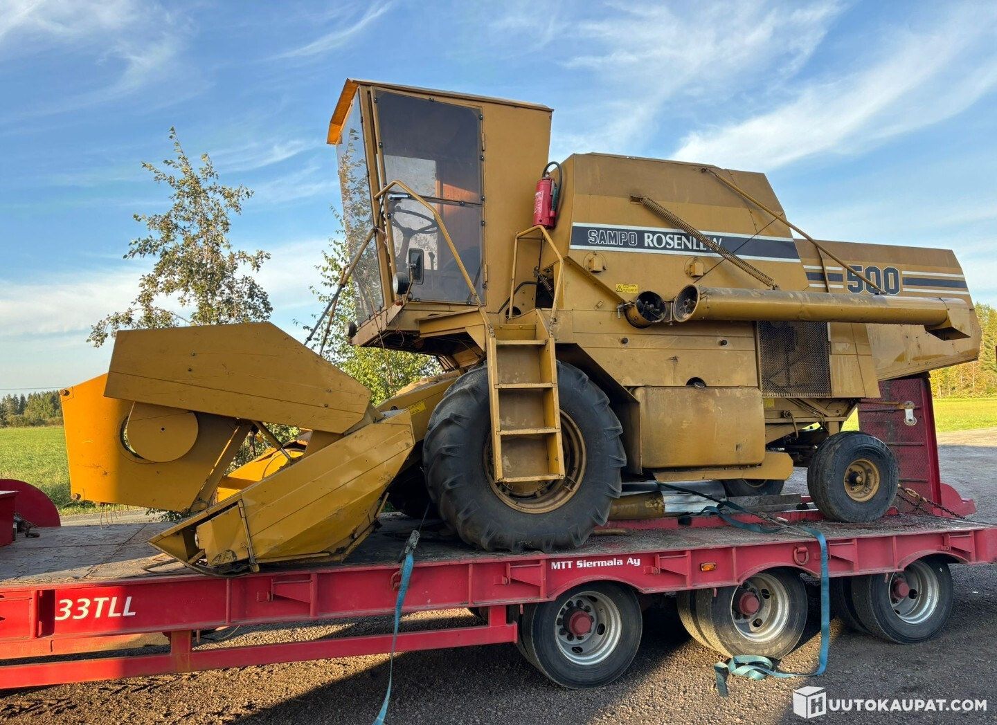 Sampo-Rosenlew 500 puimuri, vähän käytetty., Diesel, Ylivieska ...