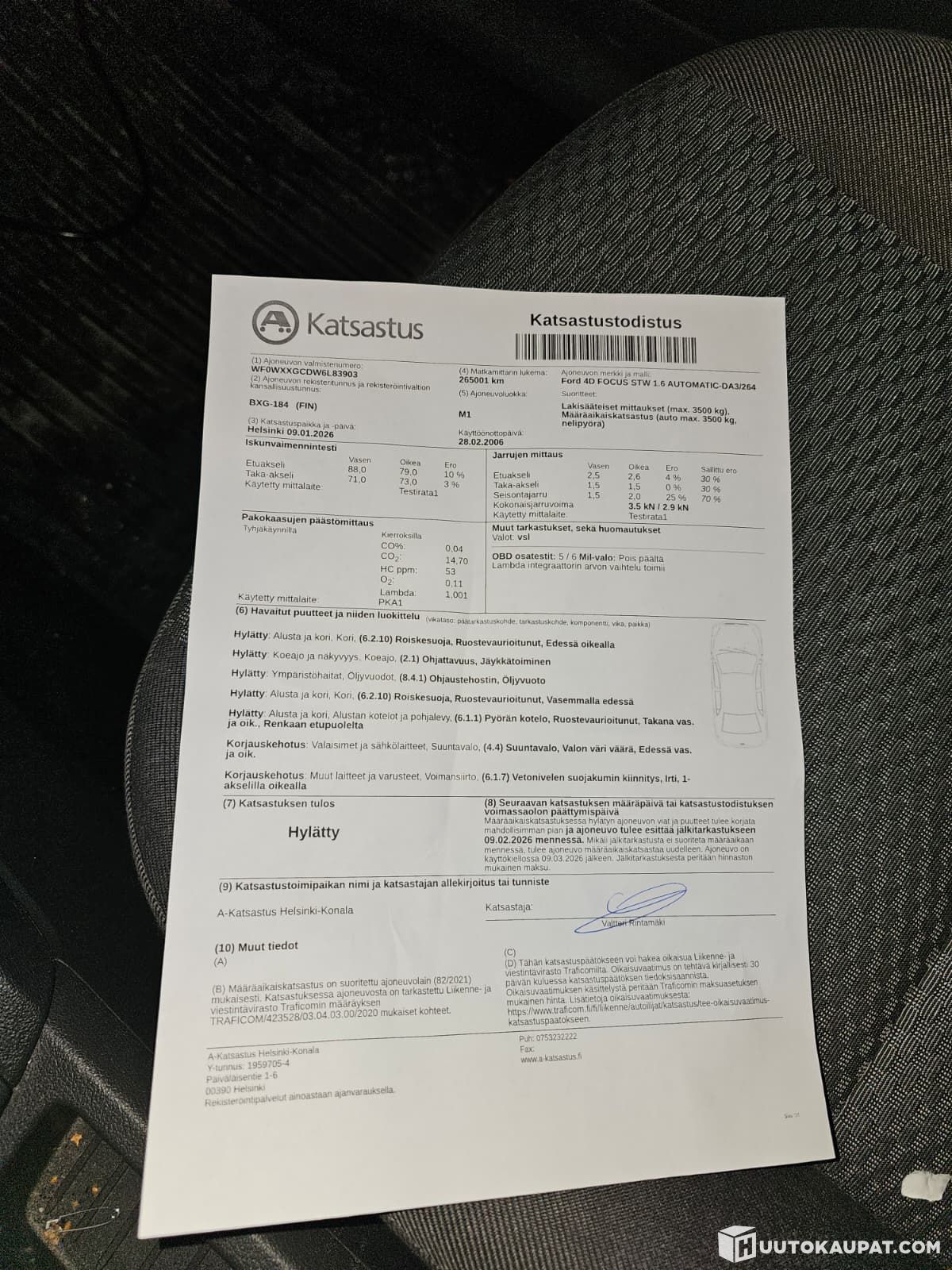 Ford Focus, 2006, Helsinki | Huutokaupat.com