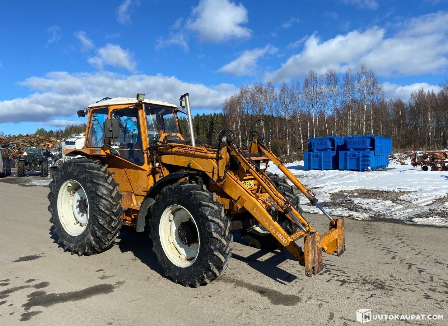 Valmet 802, 1982, Diesel, 7 812 h Traktori + Etukuormaaja, Virrat | Huutokaupat.com