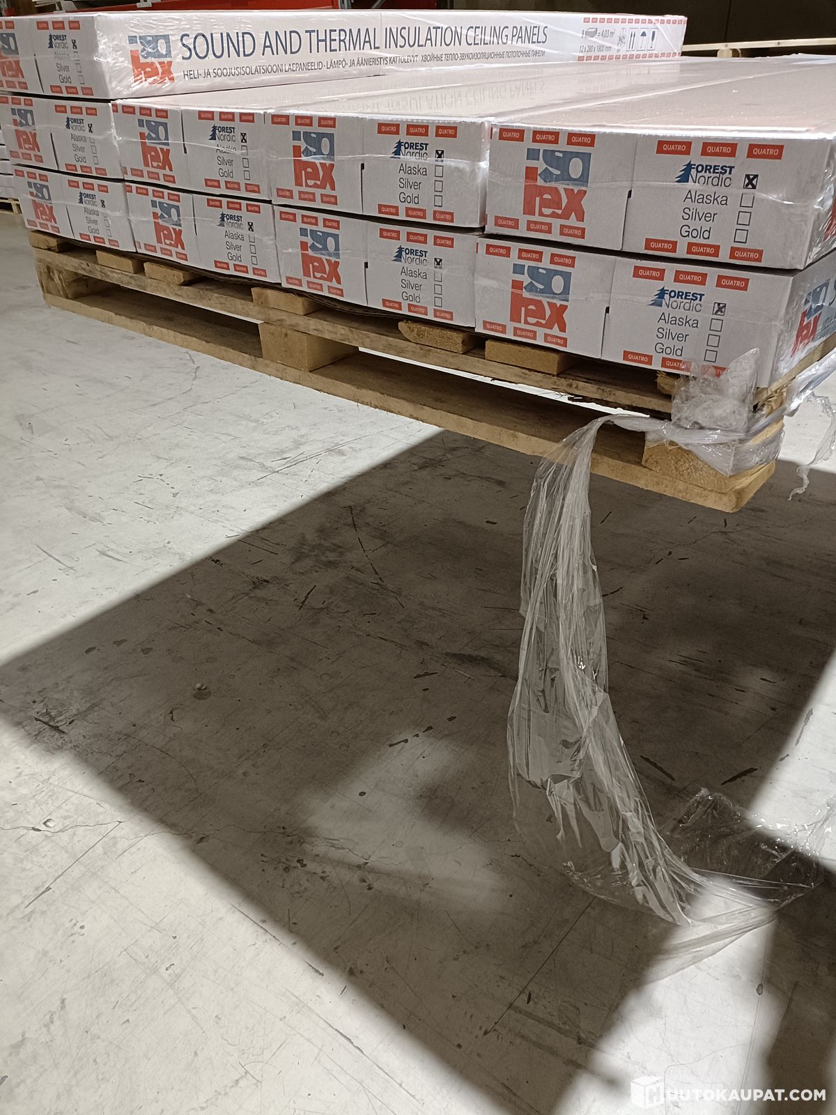 POISTOERÄ! Kattolevy Isotex Nordic Quatro 12x280x1800 yht. 36,28 m2 ...