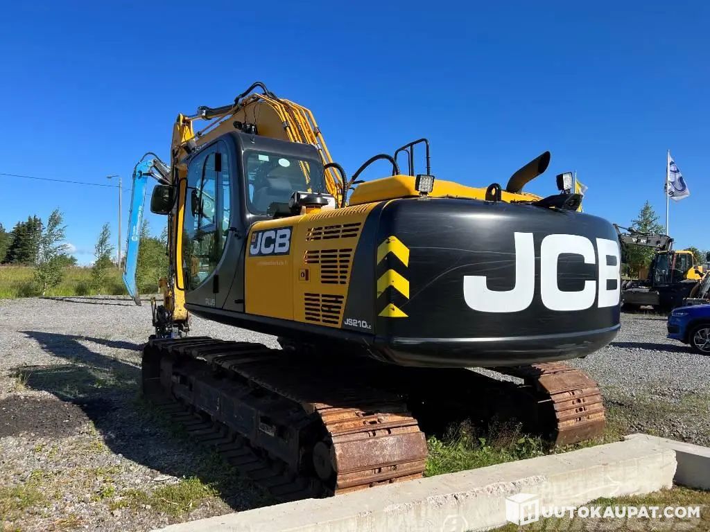 JCB JS 210 LC PLUS, 2017, 9 144 h Tela alustainen kaivinkone Intexw ...