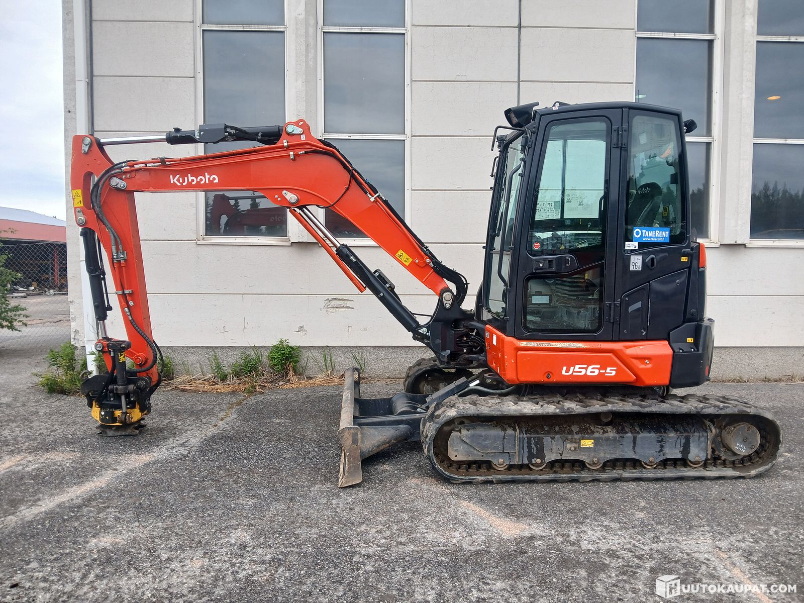 Kubota U56-5, 2021, 2335h engcon EC206 MIG2 propo, Honkajoki | Huutokaupat.com