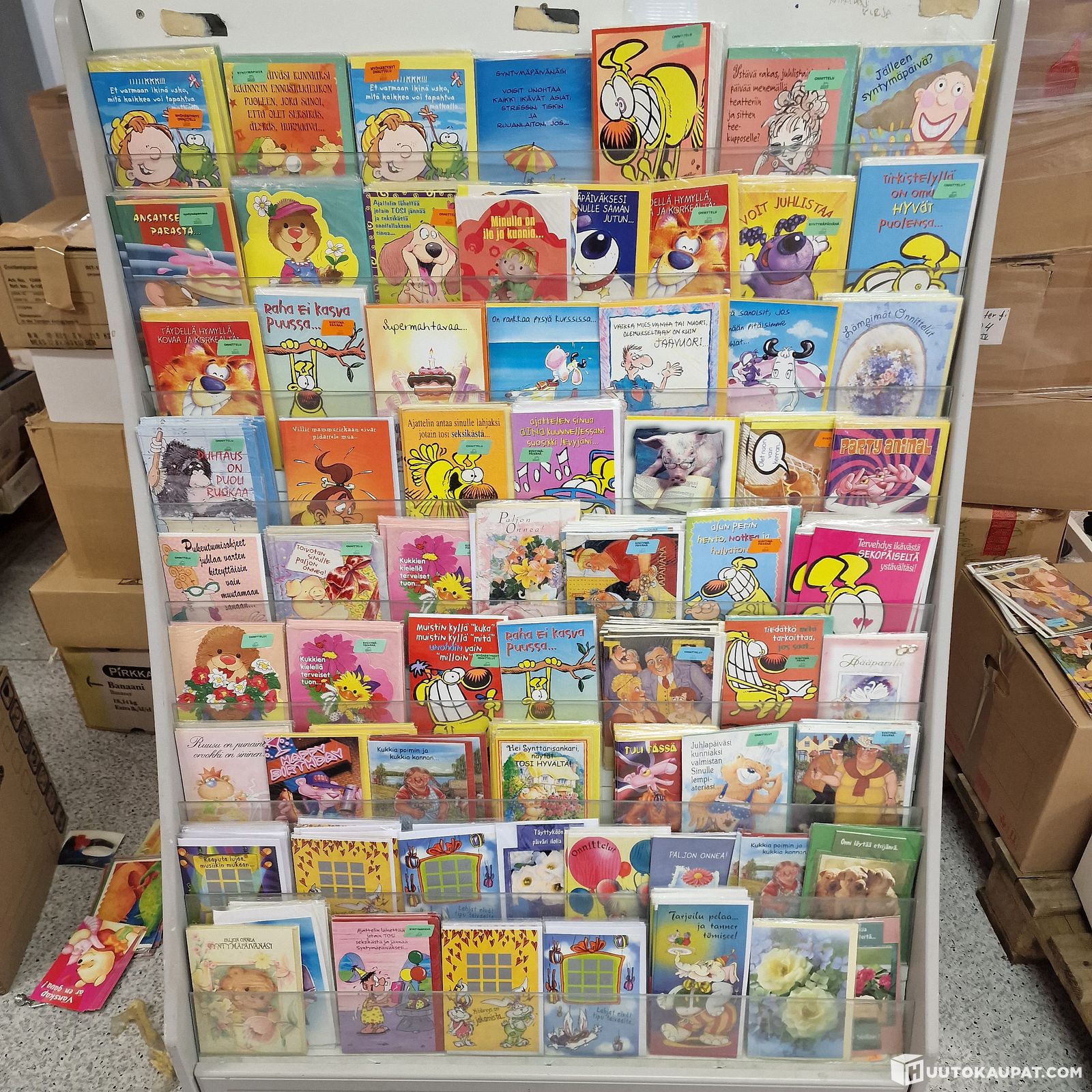 Onnittelukortit noin 600 kpl, Hyvinkää | Huutokaupat.com