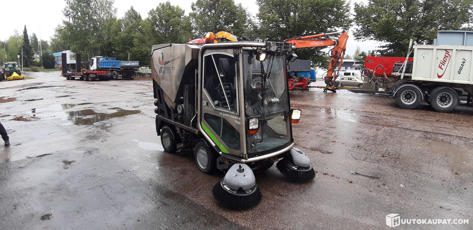 Green Machine 525 harjalakaisukone, 2003, Kouvola | Huutokaupat.com