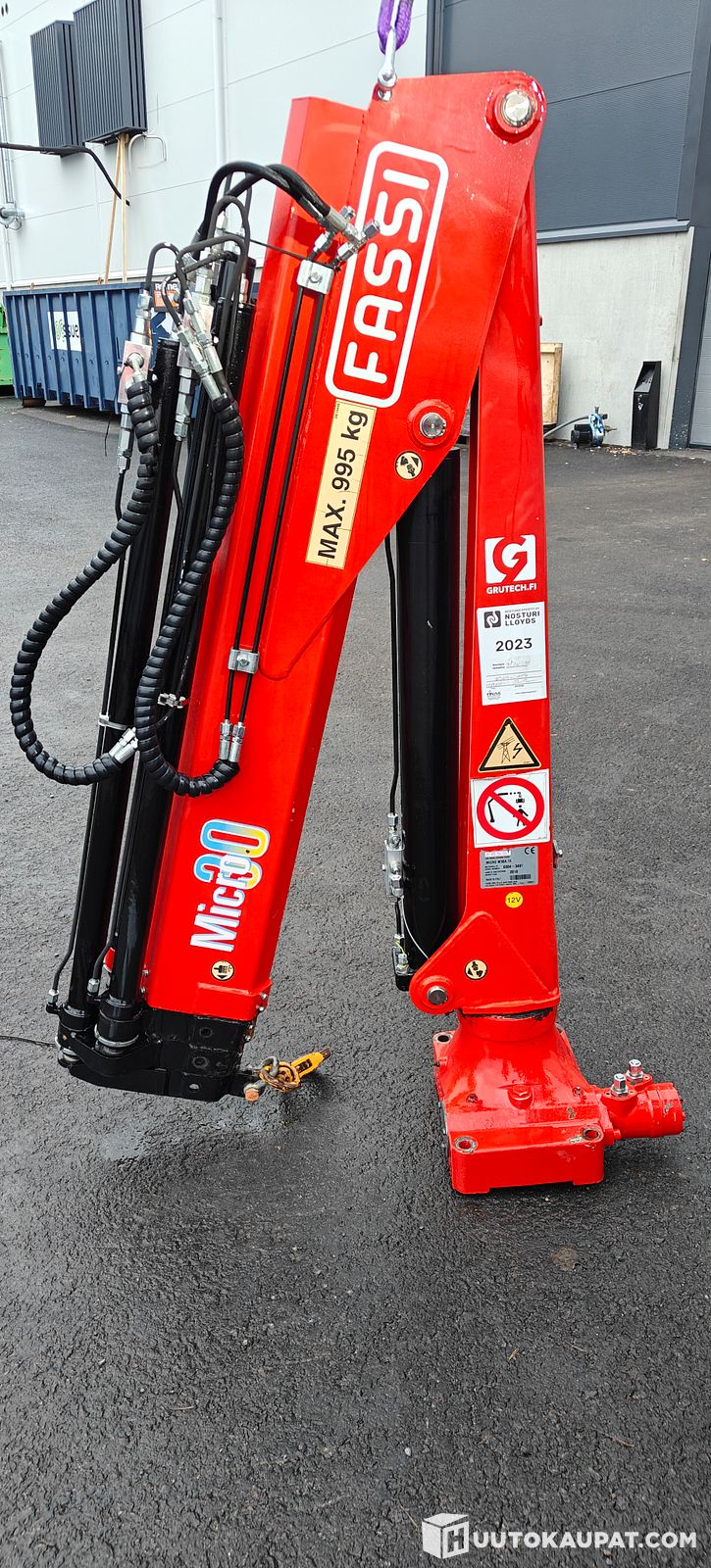 Fassi Micro M30A.13 Kappaletavaranostin, Kalajoki | Huutokaupat.com