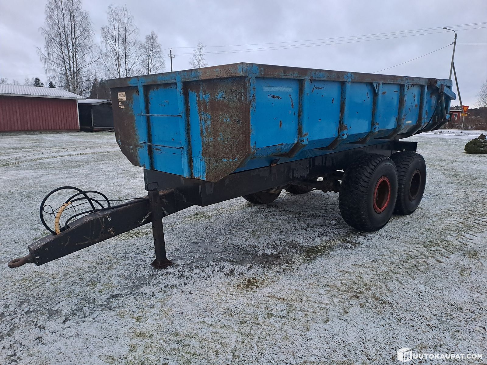 Tempo 12 t earthmoving trailer, Lapua | Huutokaupat.com