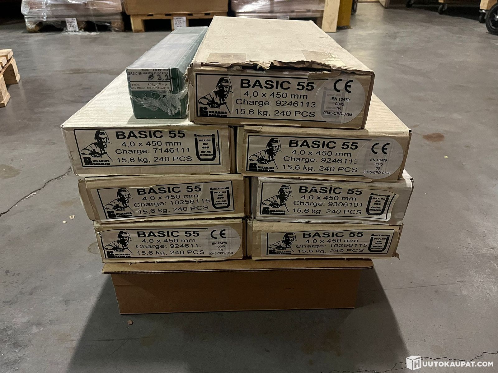 Hilco Basic 55 4.0mm & 3.2mm hitsauspuikkoja, Varastontyhjennys, Pori ...