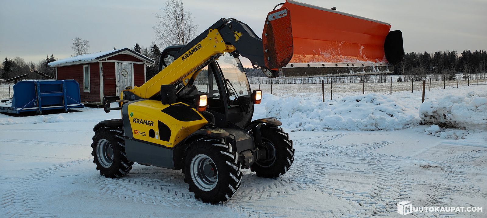 Pyöräkuormaaja / kurottaja, Kramer Telehandler 1245, vm 2019 ...
