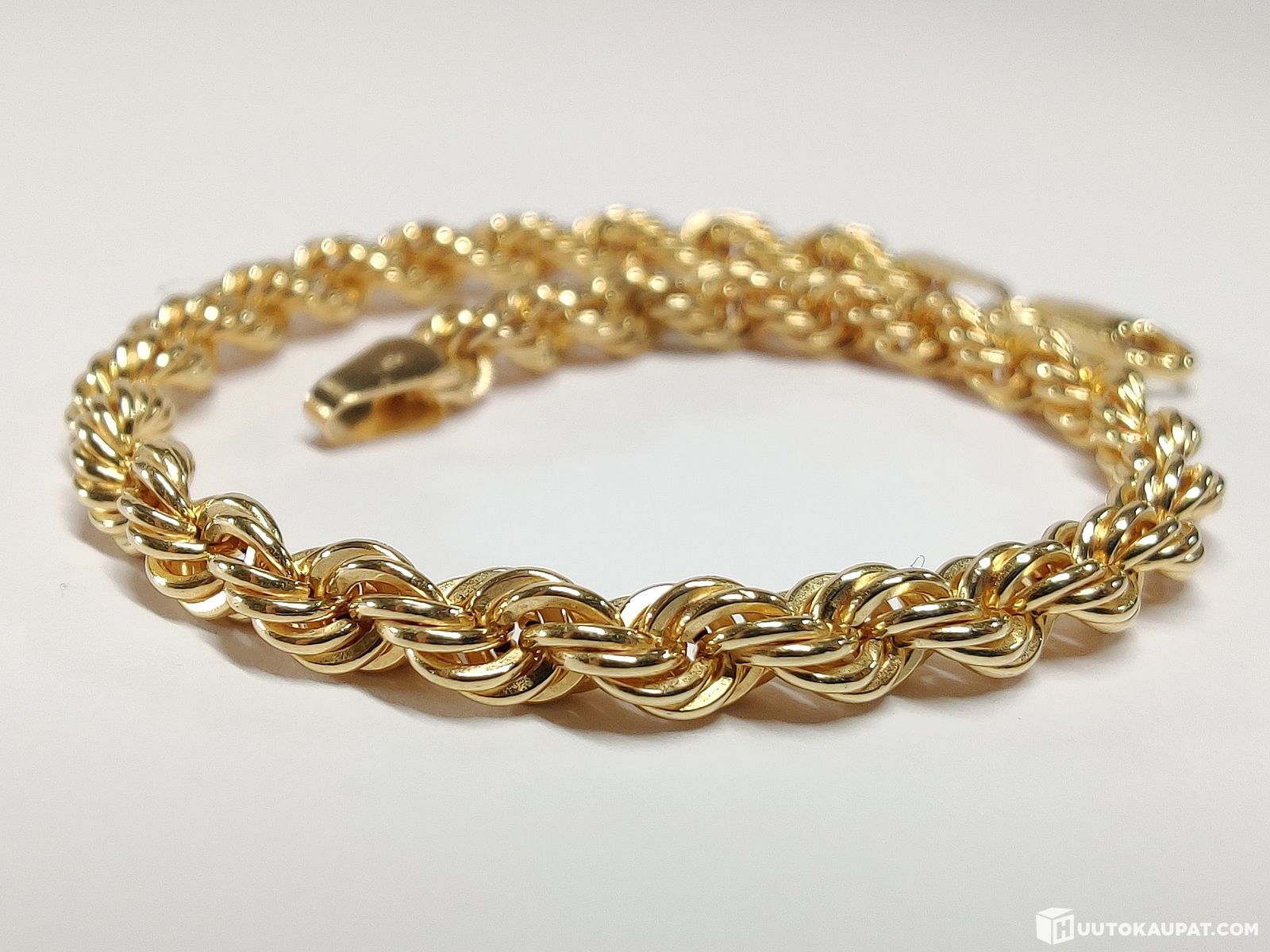 Gold cordell bracelet chain 585/14K, Mikkeli | Huutokaupat.com