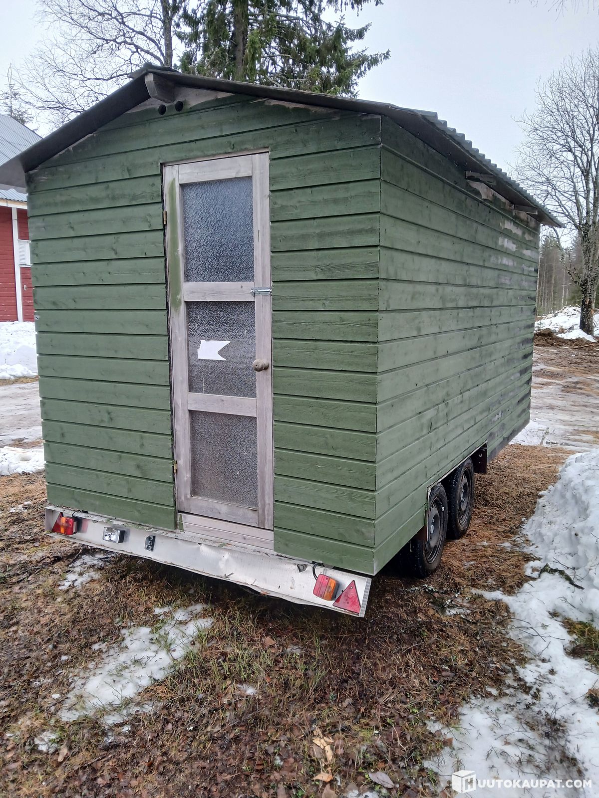 Peräkärry sauna, viimeistelyä vaille valmis, Taivalkoski | Huutokaupat.com
