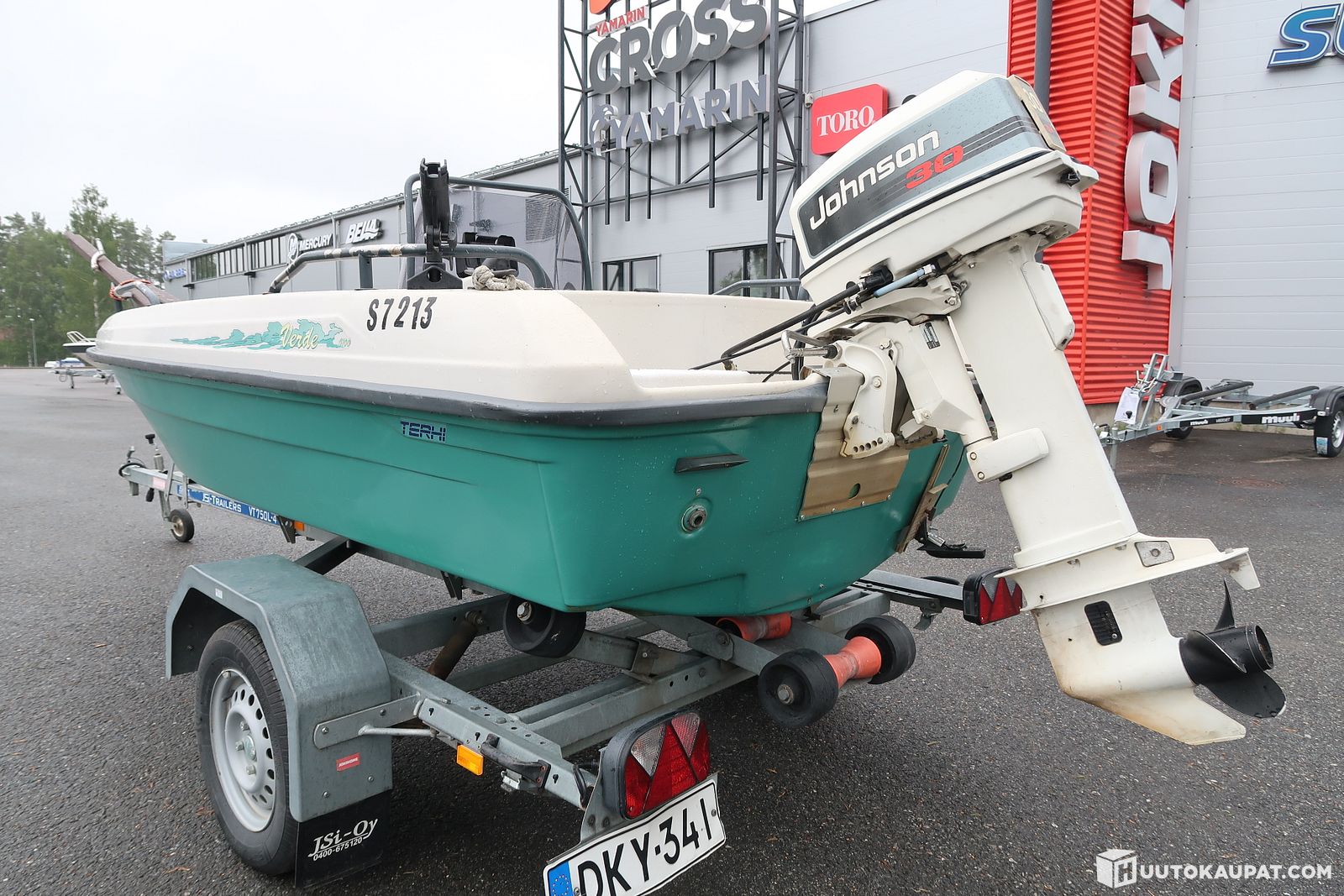 Terhi 4100 Verde + Johnsson 30 EL pulpettivenepaketti, Joensuu ...