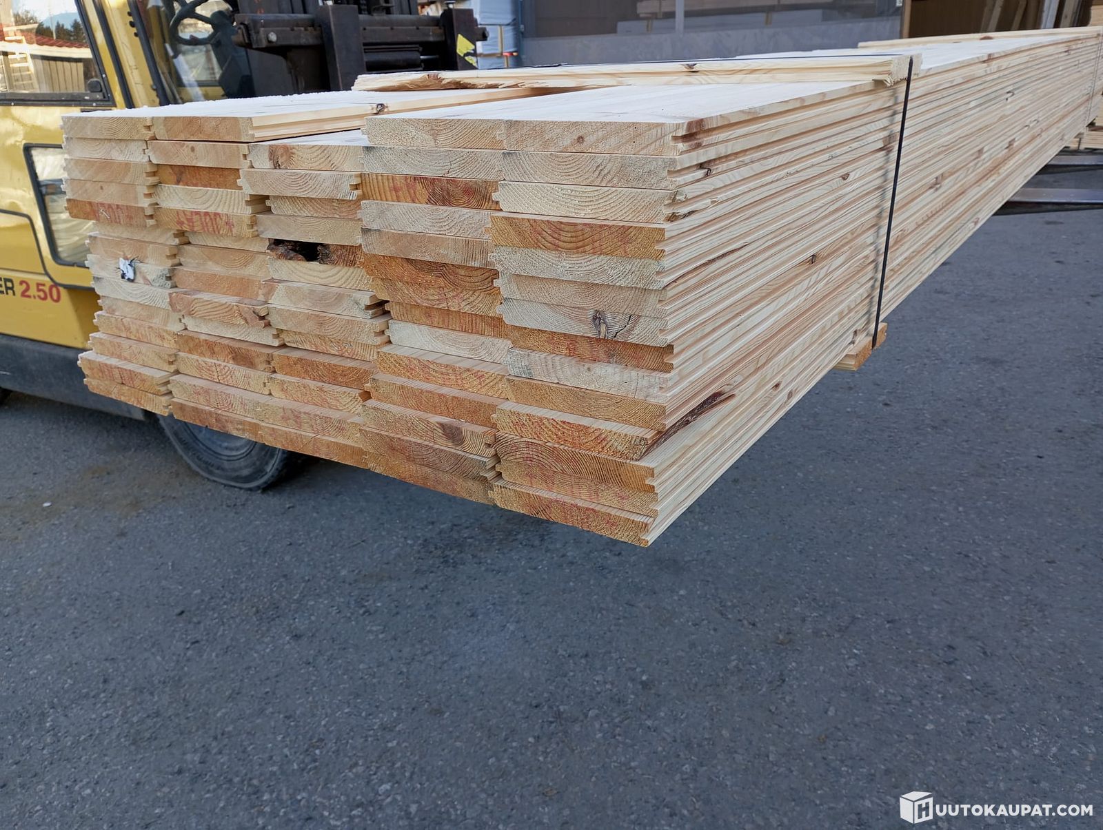 Lattialauta/ hirsipaneeli, puuvalmis 21x145mm HLL mänty STS-0 erä 165 ...