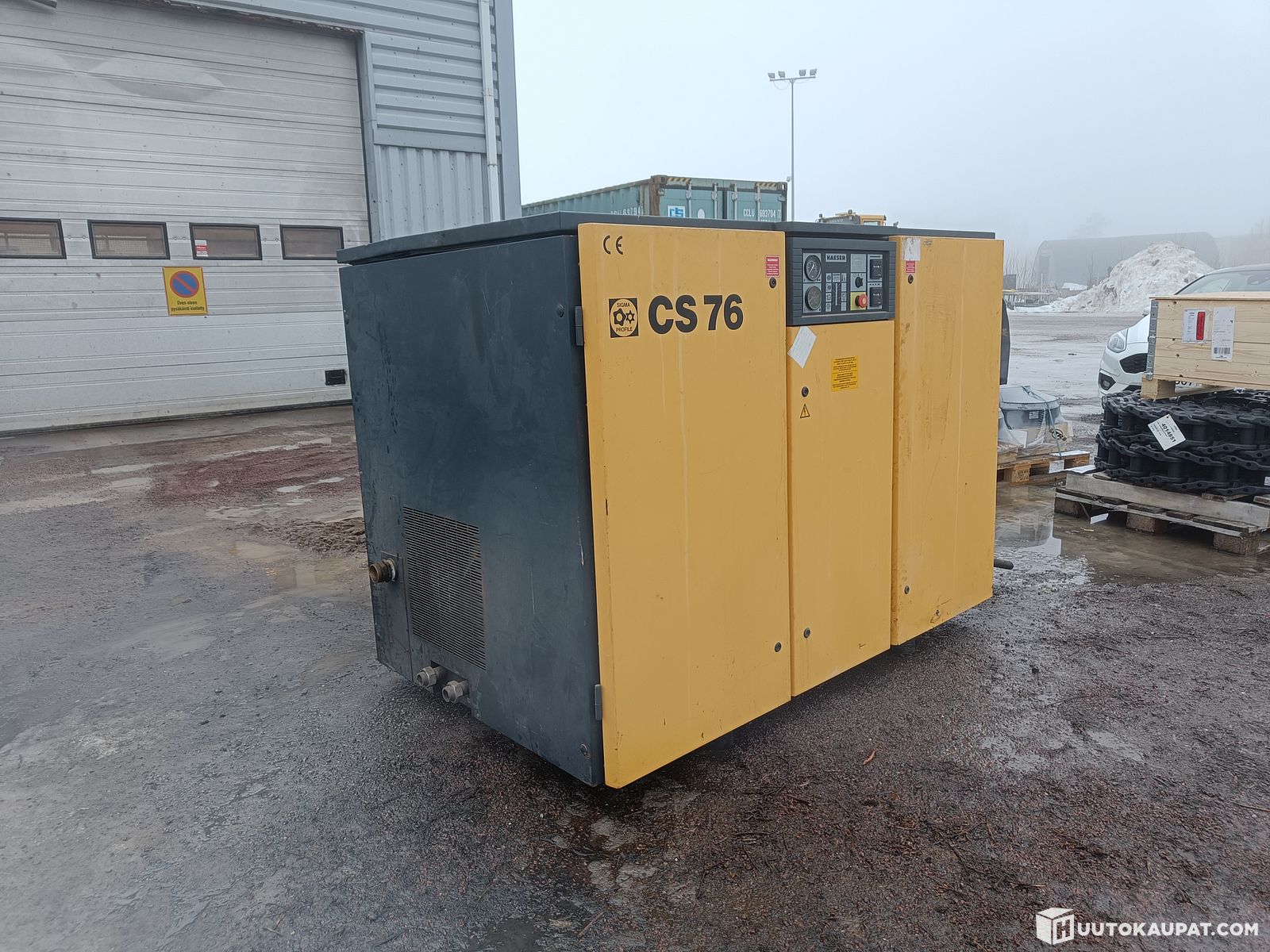 KAESER CS76 KOMPRESSORI, Lappeenranta | Huutokaupat.com
