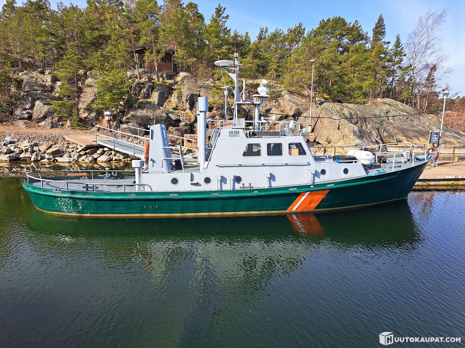 Rajavartiolaitos myy ex. Rannikkovartiovene 32, Kustavi | Huutokaupat.com