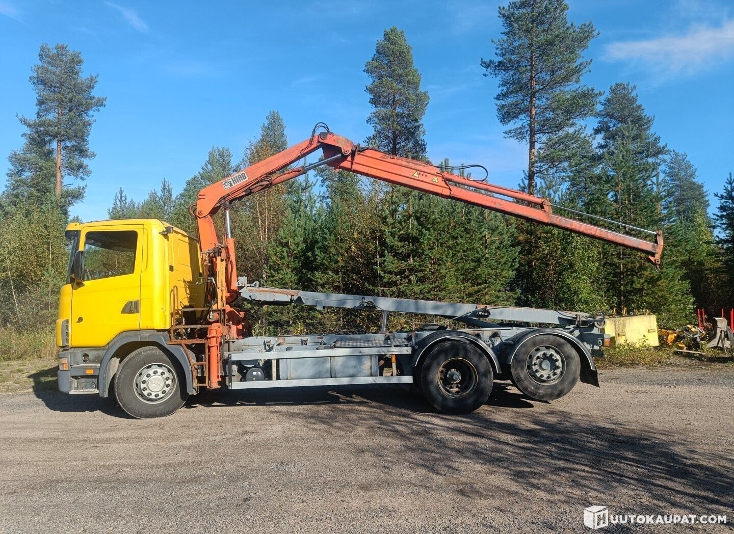 Scania Siisti vaijerilaite ja nosturi!, 1996, Diesel, 306 000 km, Oulu ...