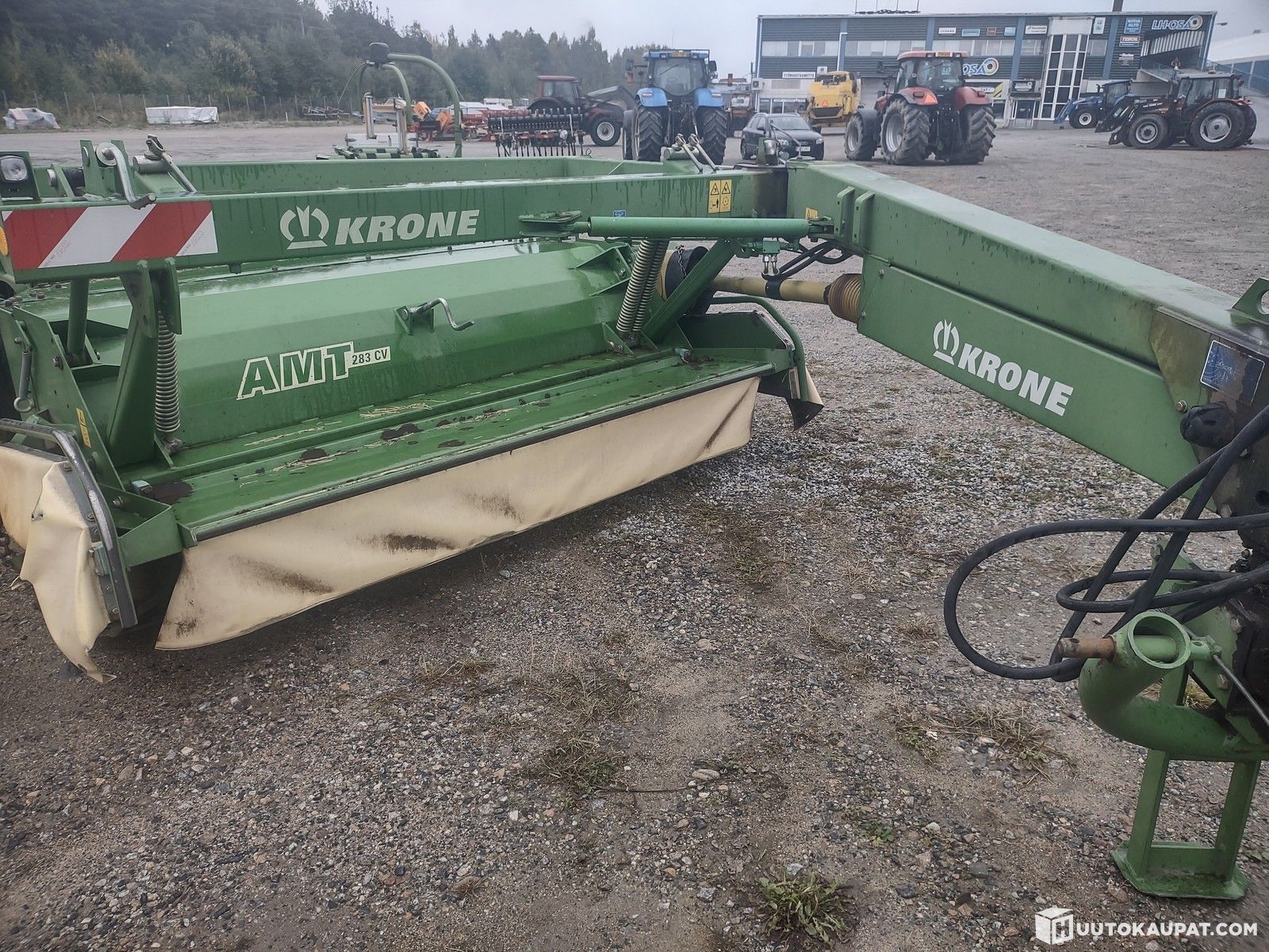 Krone Am 283cv hinattava niittomurskain, Iisalmi | Huutokaupat.com